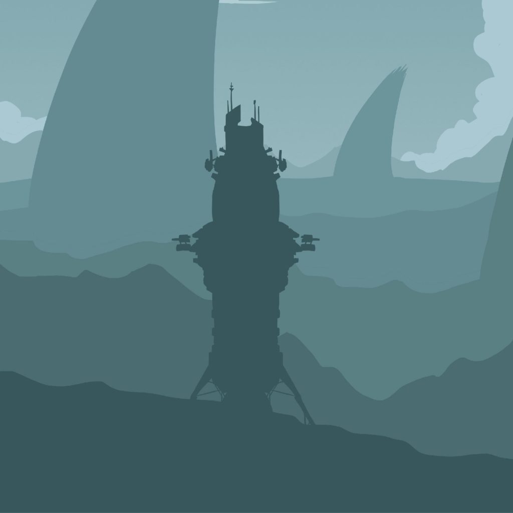 The Expanse Rocinante on Ilus